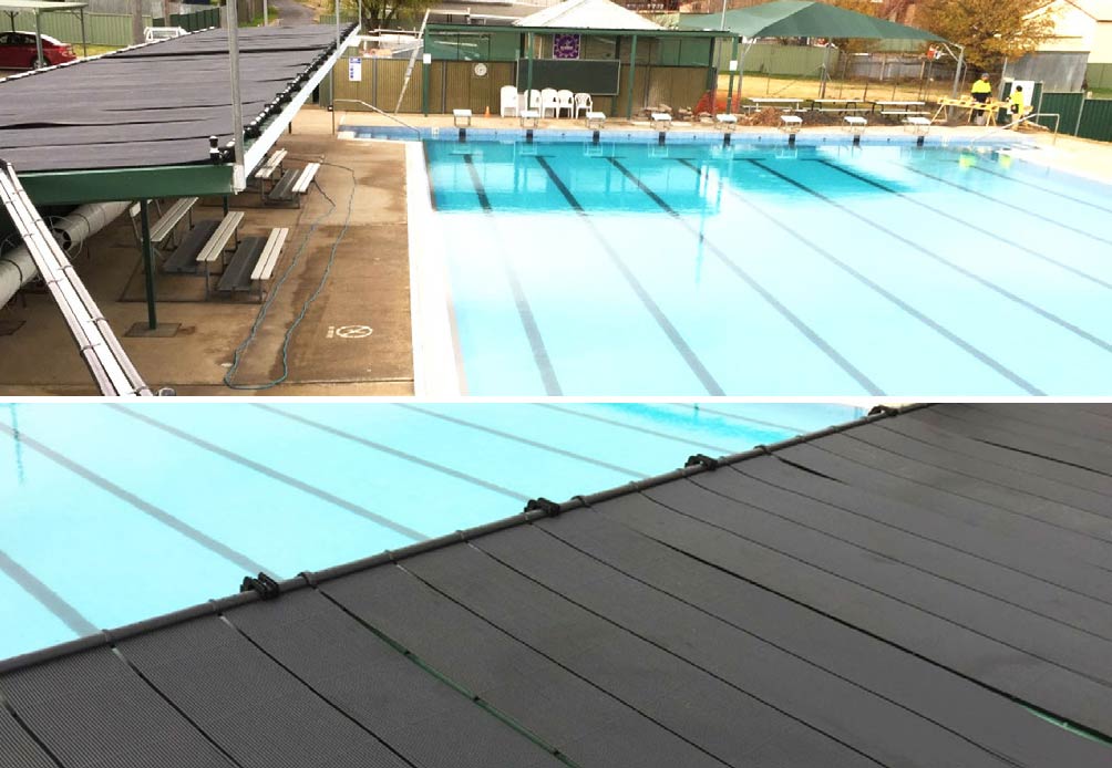 Coolah Memorial Swimming Pool - HELIOCOL | Magen eco-Energy Australia